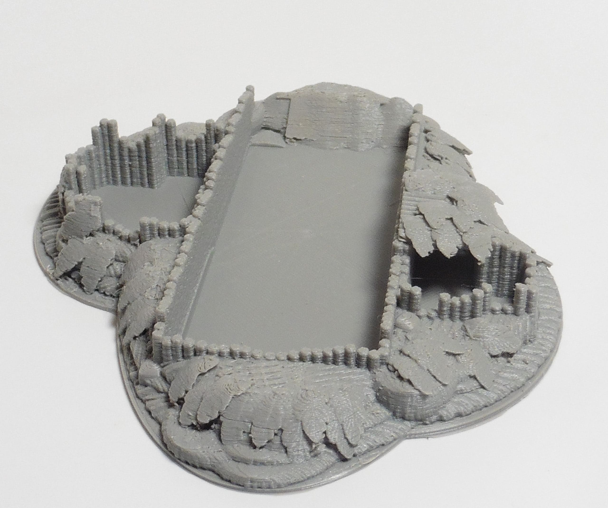 Tank Emplacement Timber reinforced. Designed for the Japanese Type 97 ...