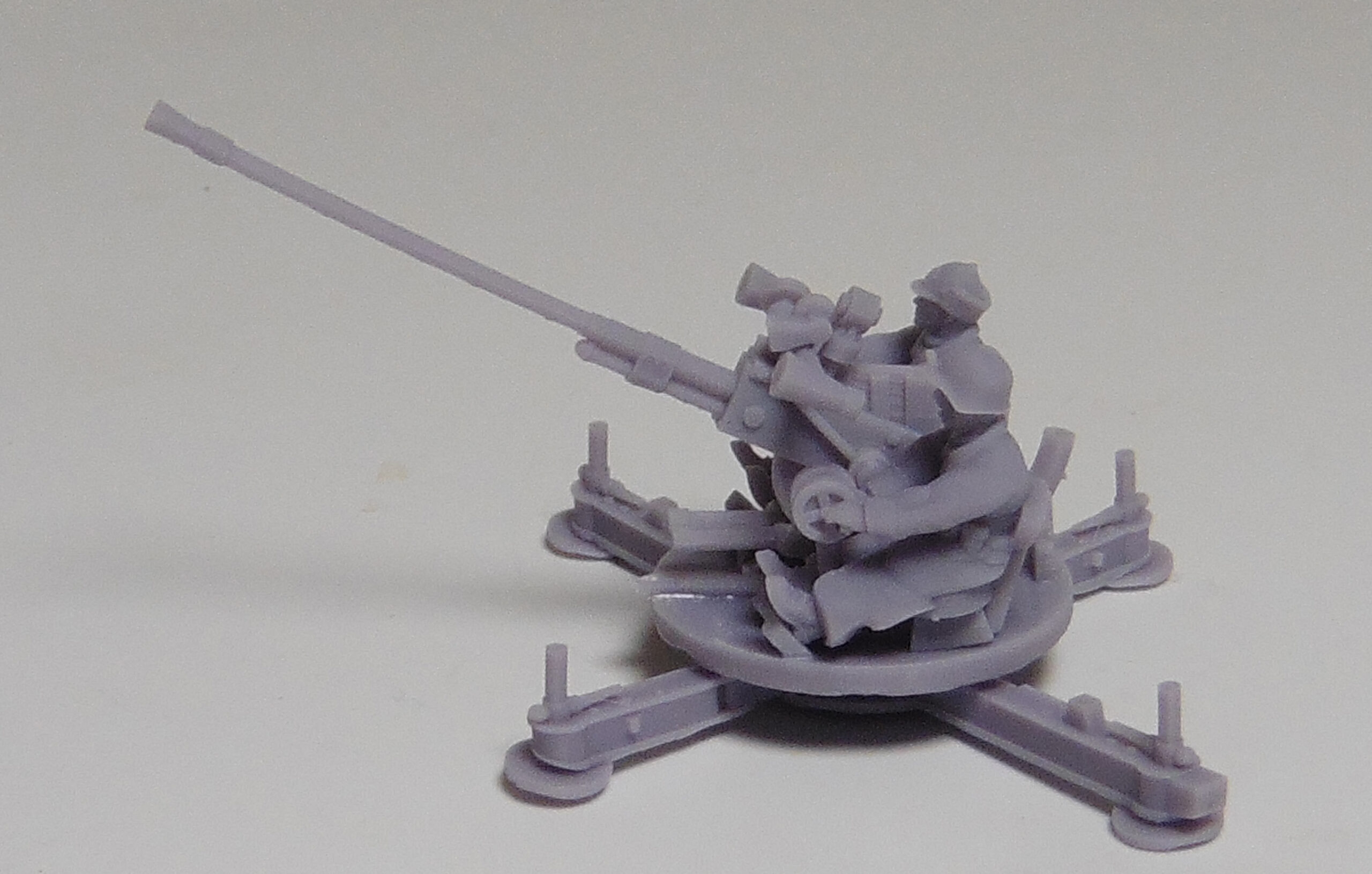 WWII Russian 37mm AA gun 5 variants of the model at 1-56 scale by ...