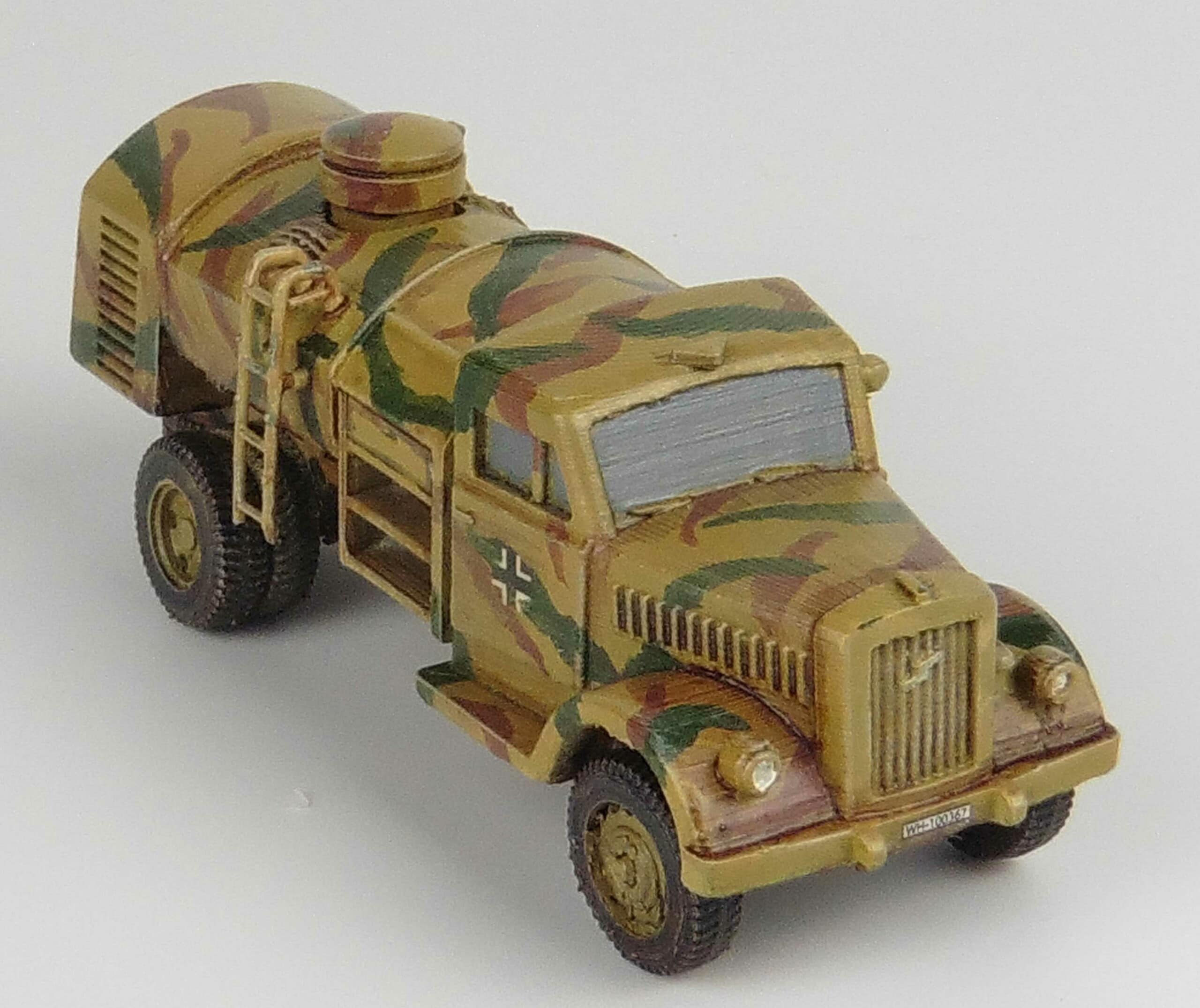 WWII German Opel Blitz Fuel Tanker (Basic Version) at 1-56 scale by ...