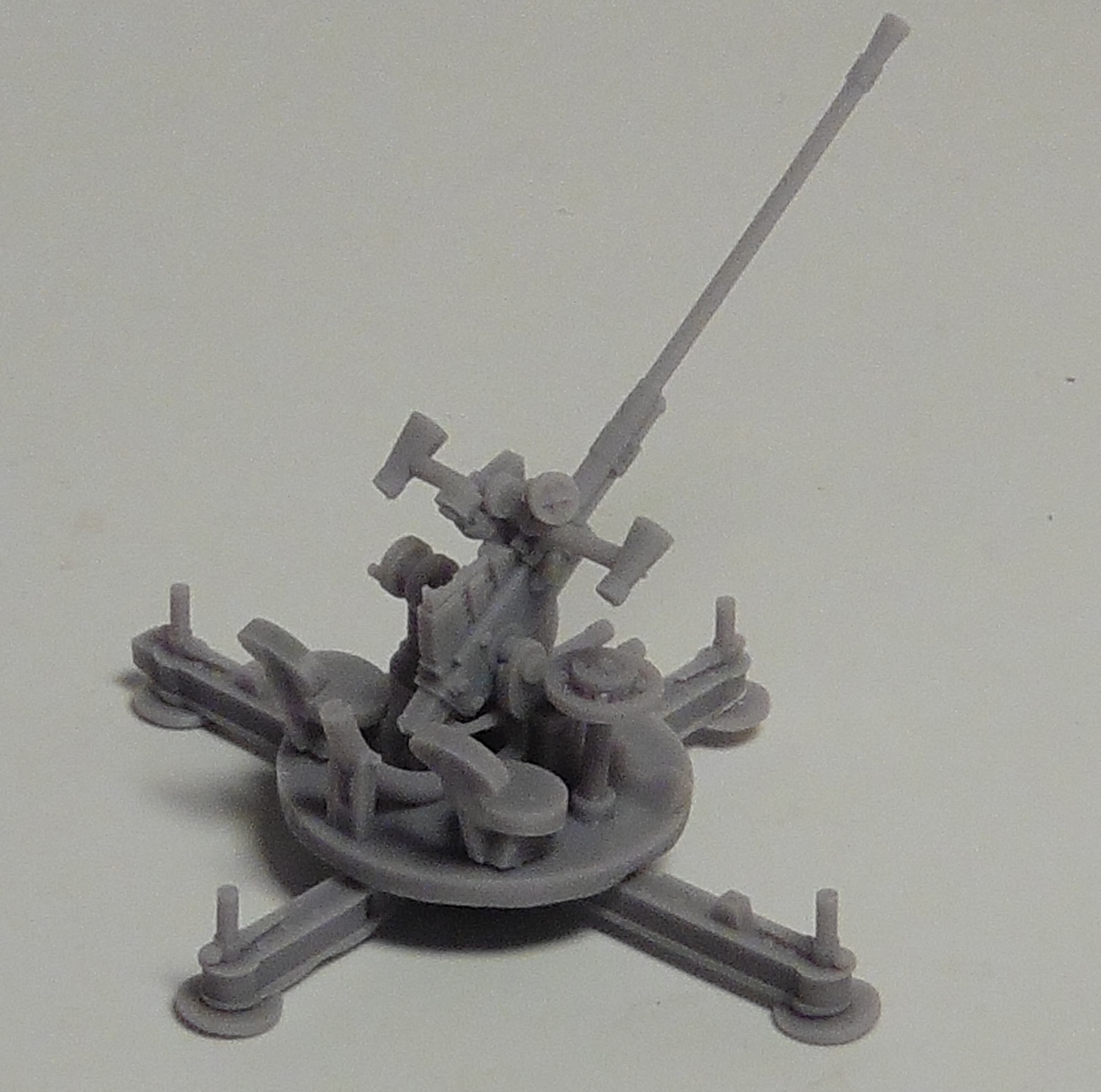 WWII Russian 37mm AA gun ground mounted no crew 1-56 scale by ...