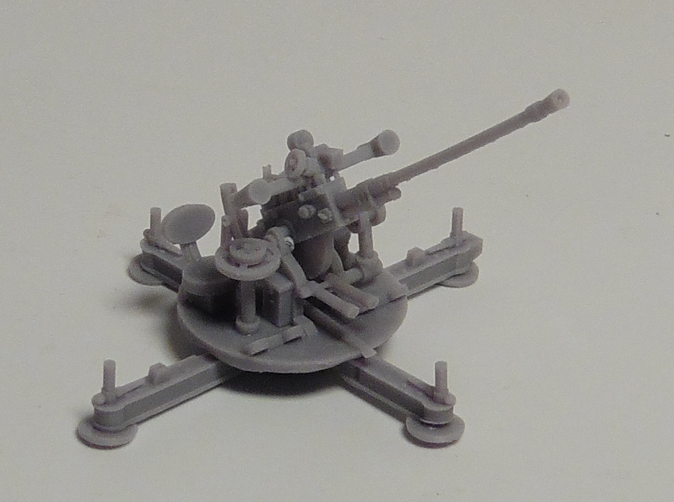 WWII Russian 37mm AA gun ground mounted no crew 1-56 scale by ...