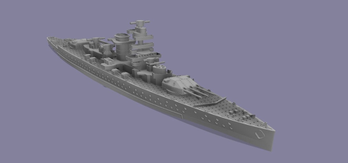 Deutschland Class Cruisers WW2 by Ssoheitb - Wargaming3D
