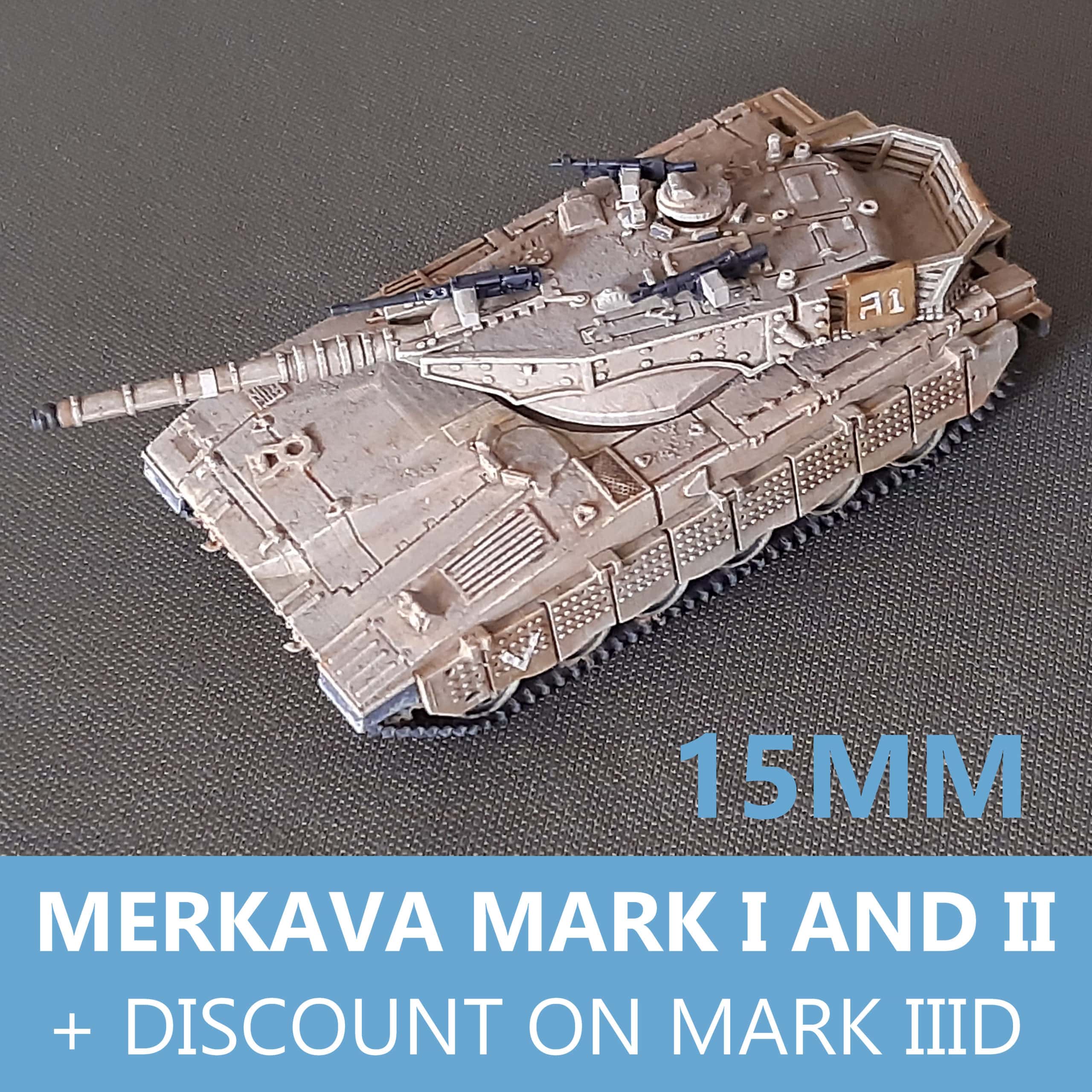 Merkava Mark 1 and 2 by NYX Files - Wargaming3D