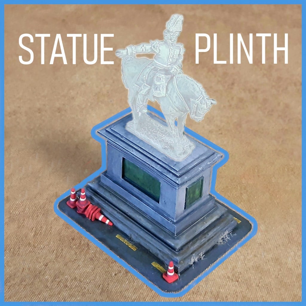Statue Plinth for Objectives/Terrain by NYX Files - Wargaming3D