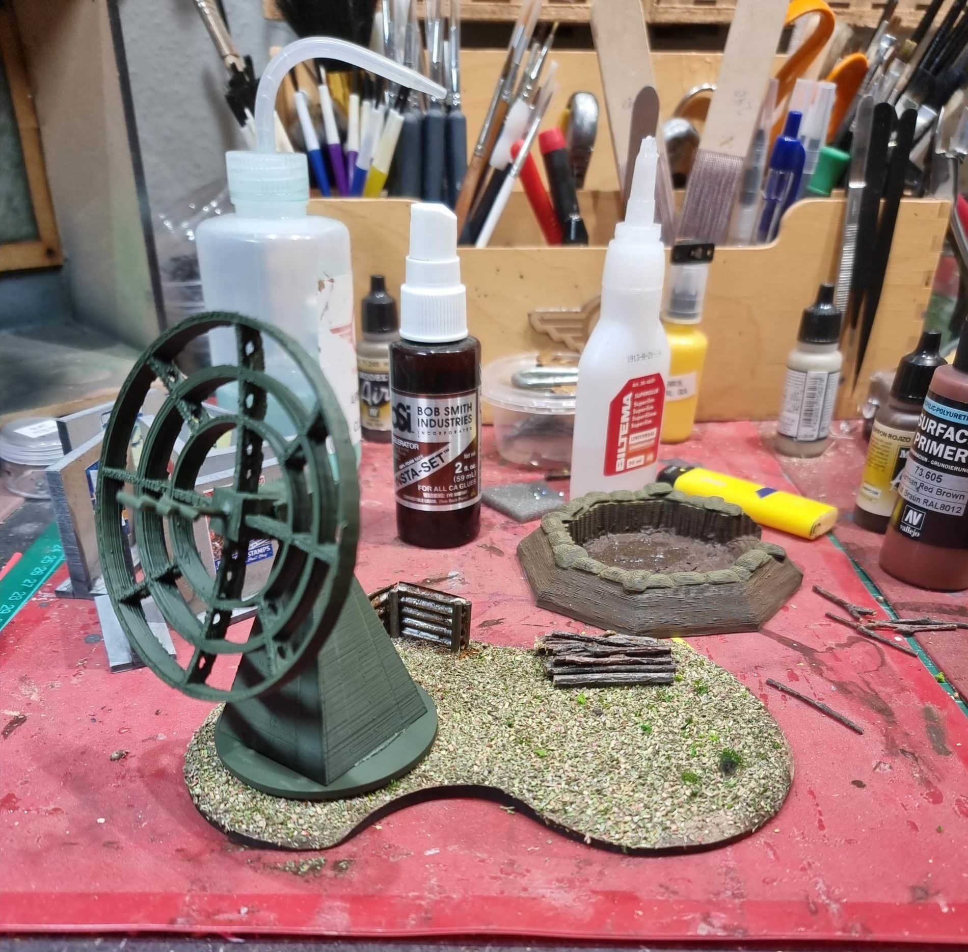 Radar with 2 bases by ModelStuff - Wargaming3D