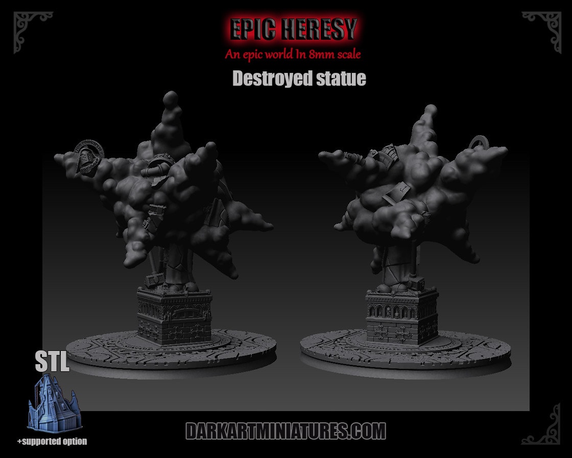 Epic Heresy: 40mm Flyer Bases by Dark Art Miniatures - MiniHoarder