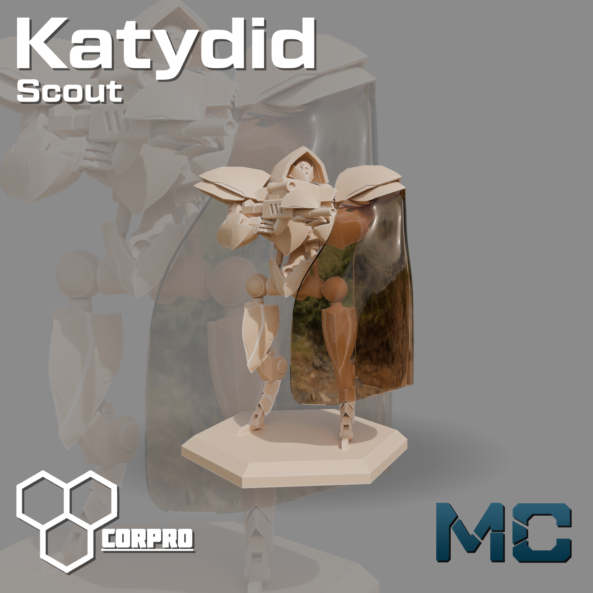 Corpro Katydid (Scout profile) by MECHCOM - MiniHoarder