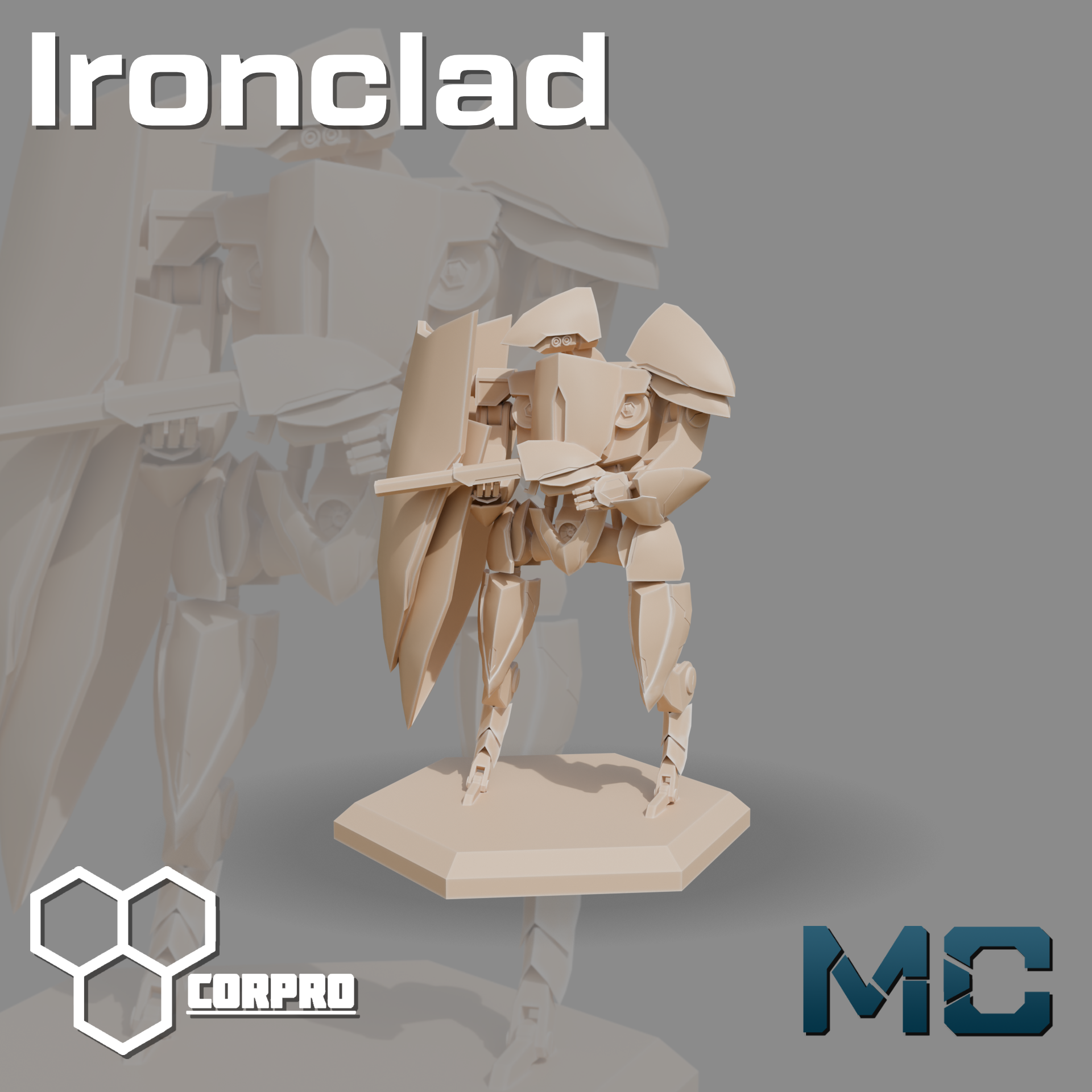 Corpro Ironclad with Bunker by MECHCOM - MiniHoarder