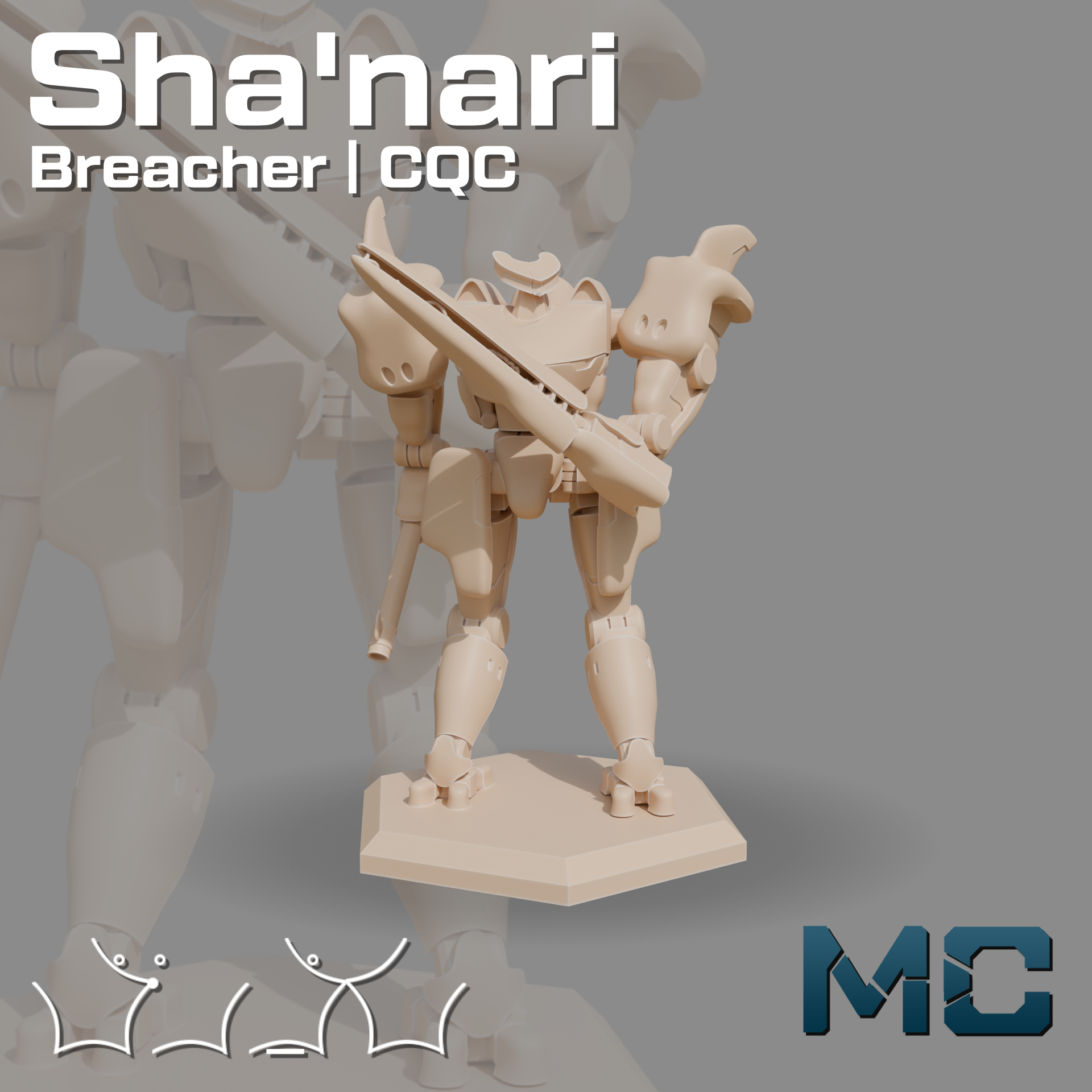 Sha'vidaar Breacher (CQC profile) by MECHCOM - MiniHoarder