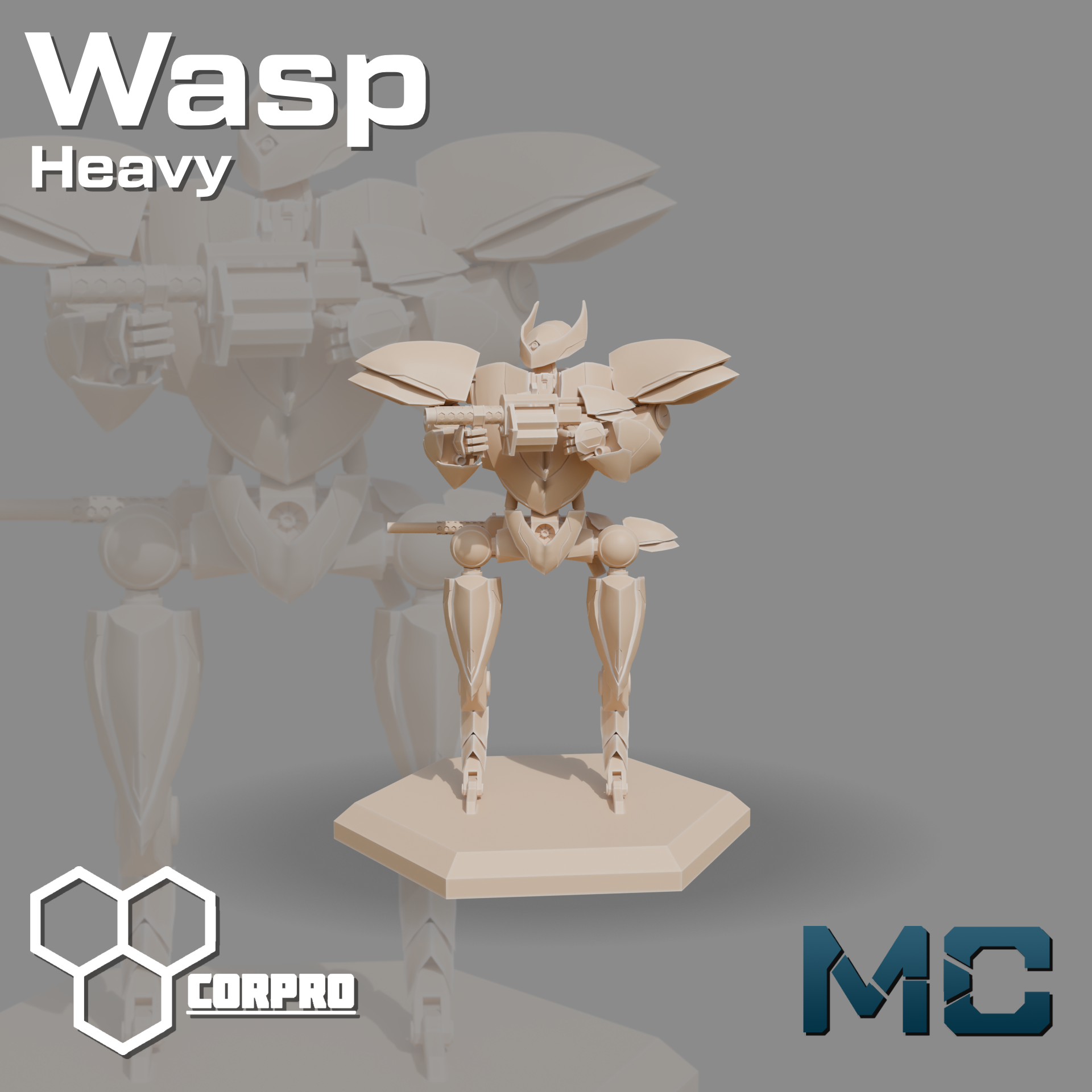 Corpro Wasp (Heavy profile) by MECHCOM - MiniHoarder