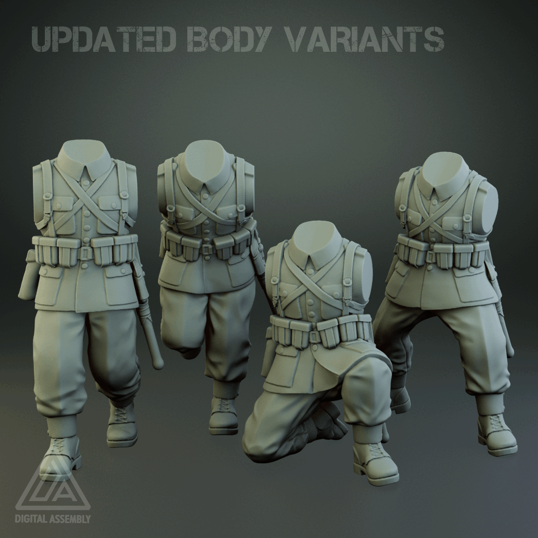 Polish Infantry Pack 1 (Early war) UPDATED 09.2025 by Digital Assembly ...