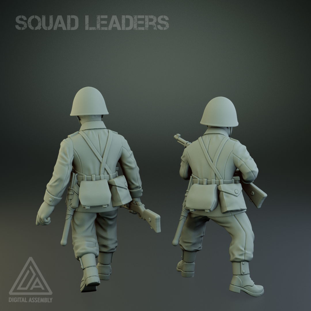 Polish Infantry (Early war) Pre-Assembled by Digital Assembly - Wargaming3D
