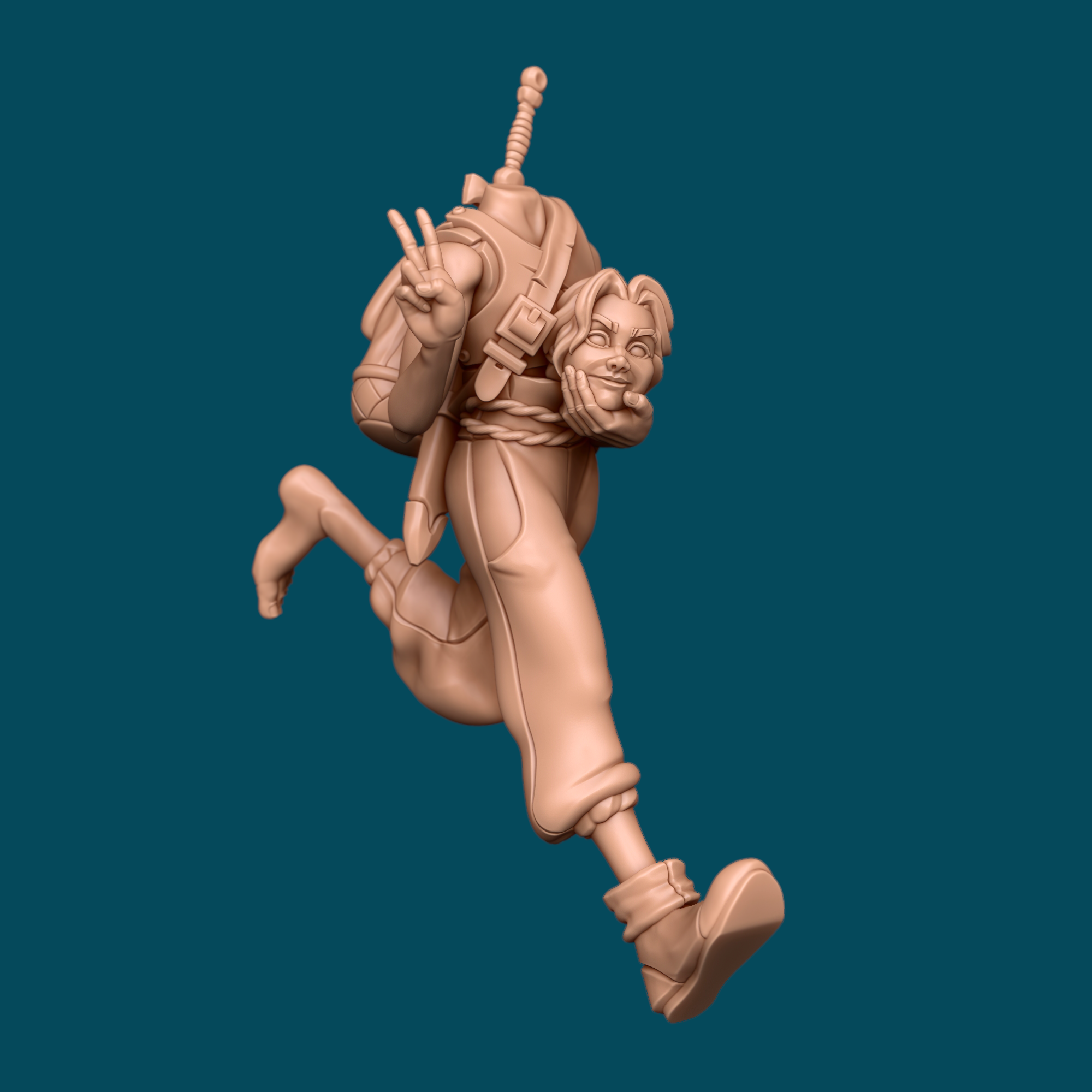 Marlow, a joyful revenant by Awkward Penguin's Minis - MiniHoarder