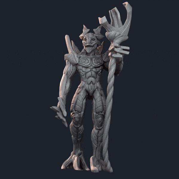 Magus of Void - Treant Druid/Wizard by Miscboymini - MiniHoarder