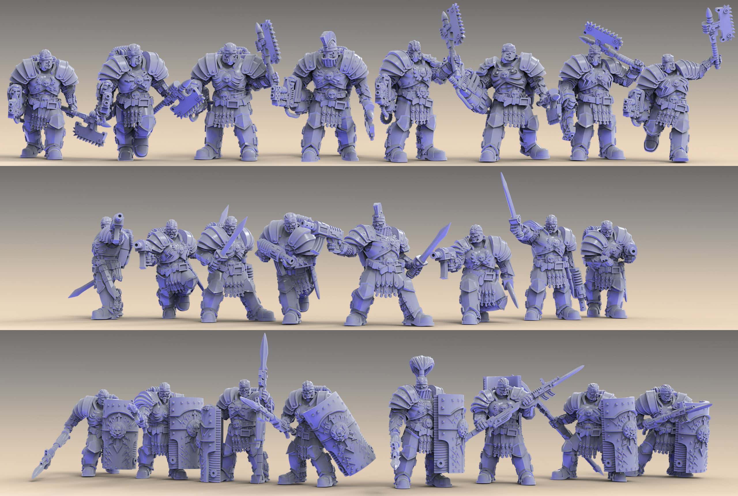 Warriors of Unity - All 3 Cohorts by Tagged Events - MiniHoarder