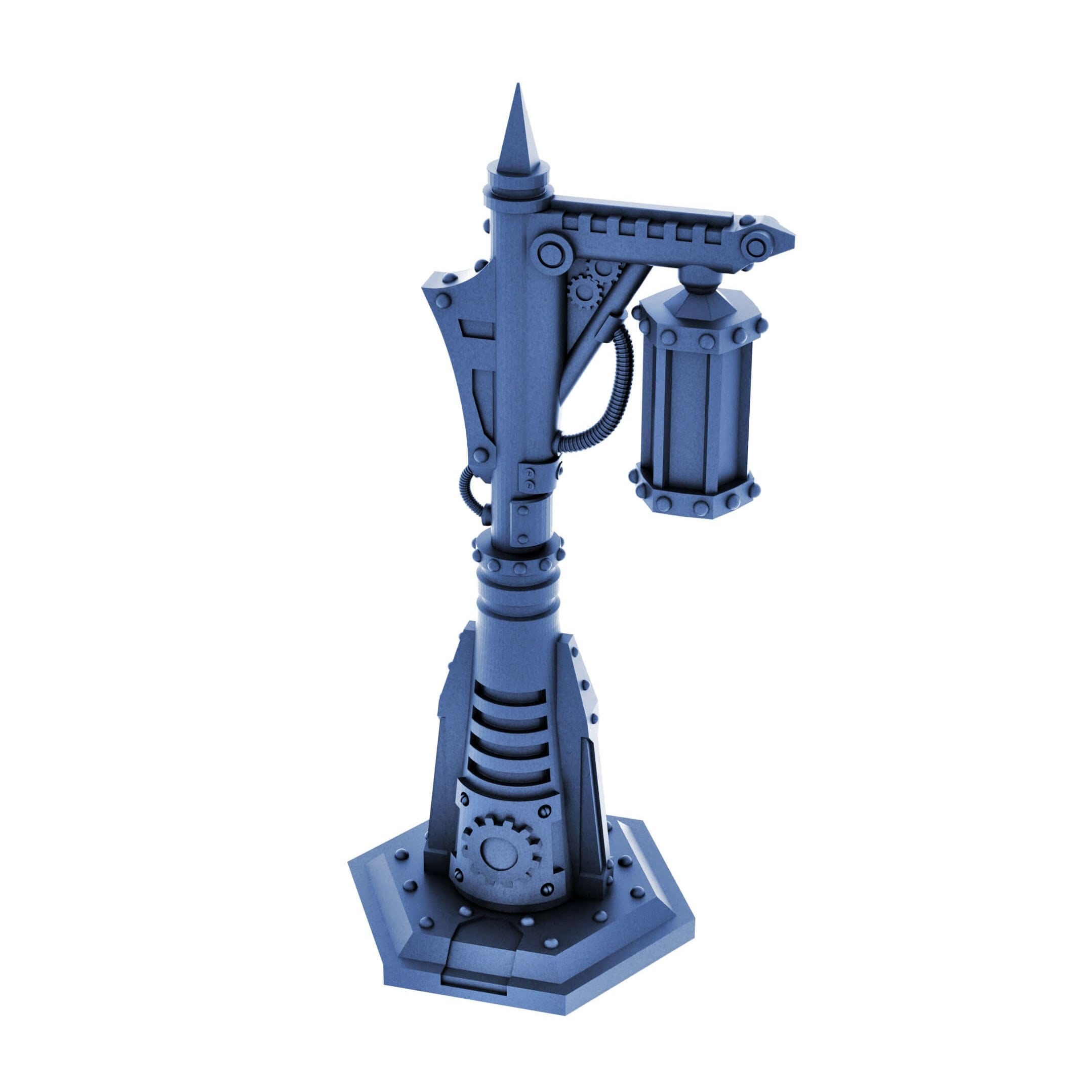 Street lights and Sci Fi Cyberpunk Street Lights by Mystic Pigeon ...