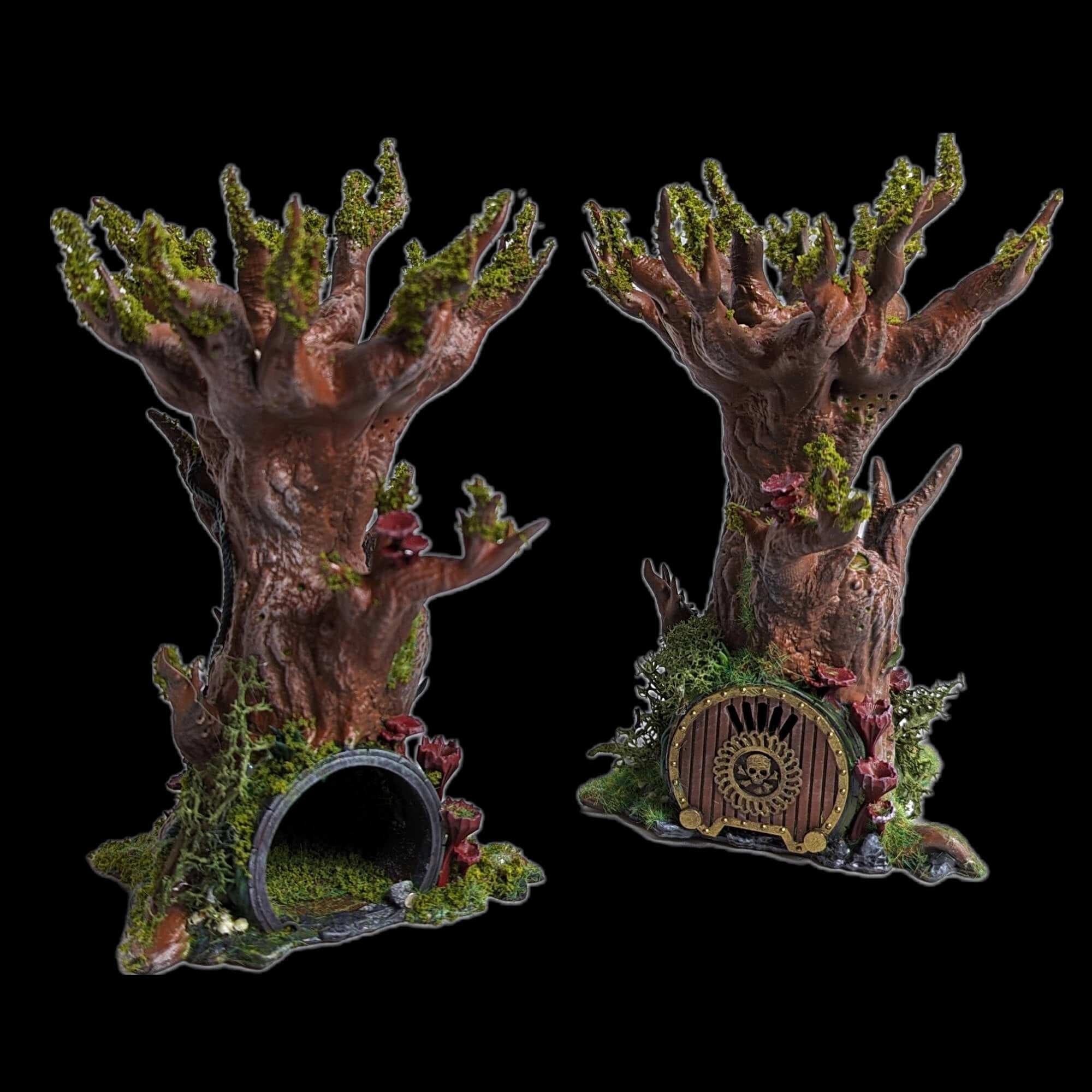 Druid/Feywilds Tree House by Mystic Pigeon Gaming - MiniHoarder
