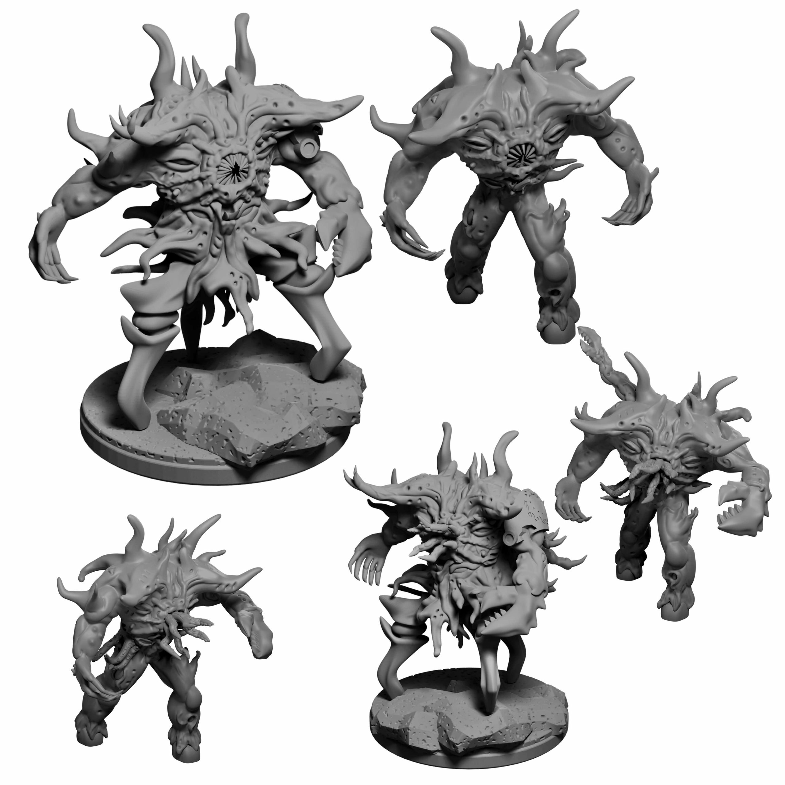 Eldritch spawns of chaos (multiple models) by Mystic Pigeon Gaming ...