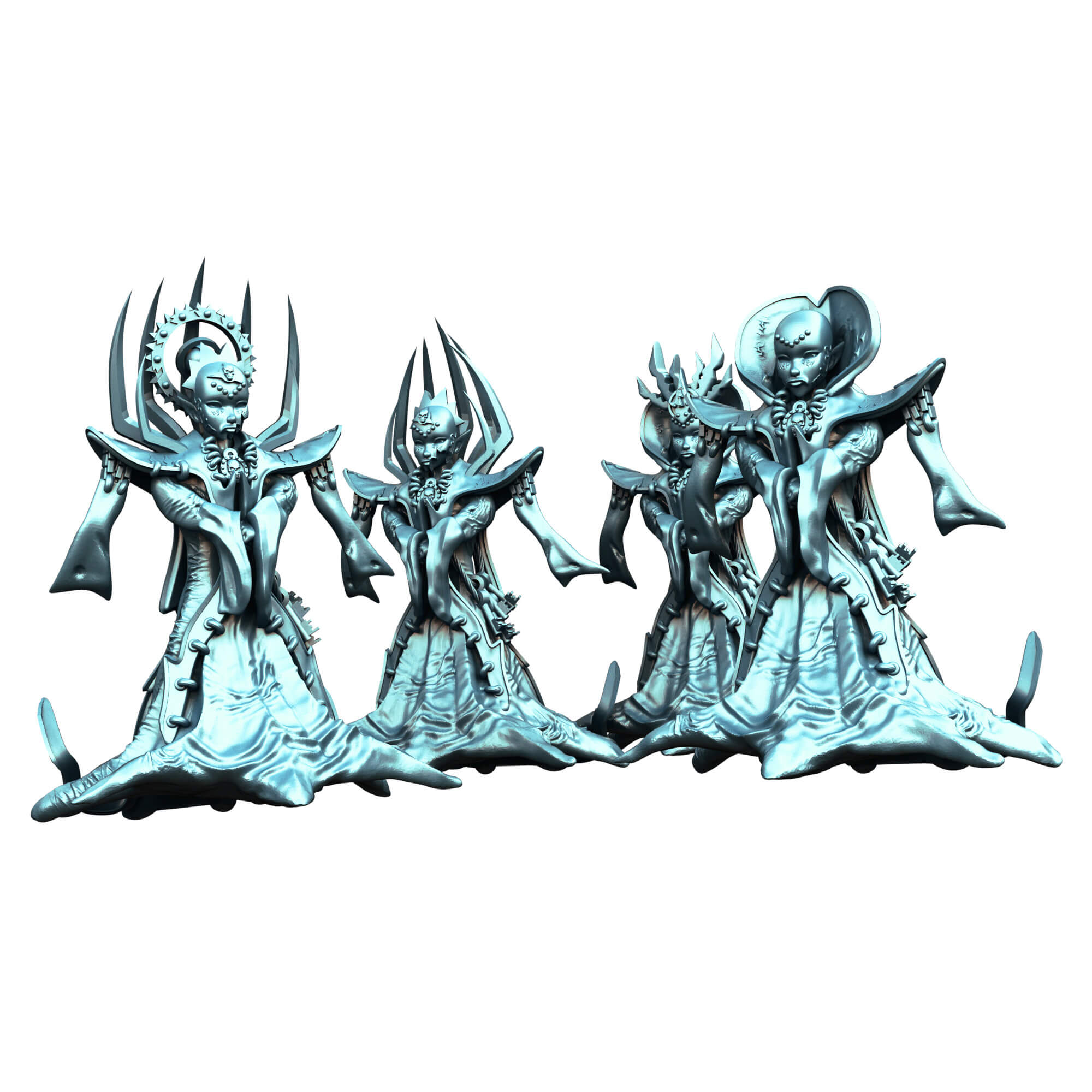 Lady of Pain / The Masked Queen Fantasy Miniature by Mystic Pigeon ...
