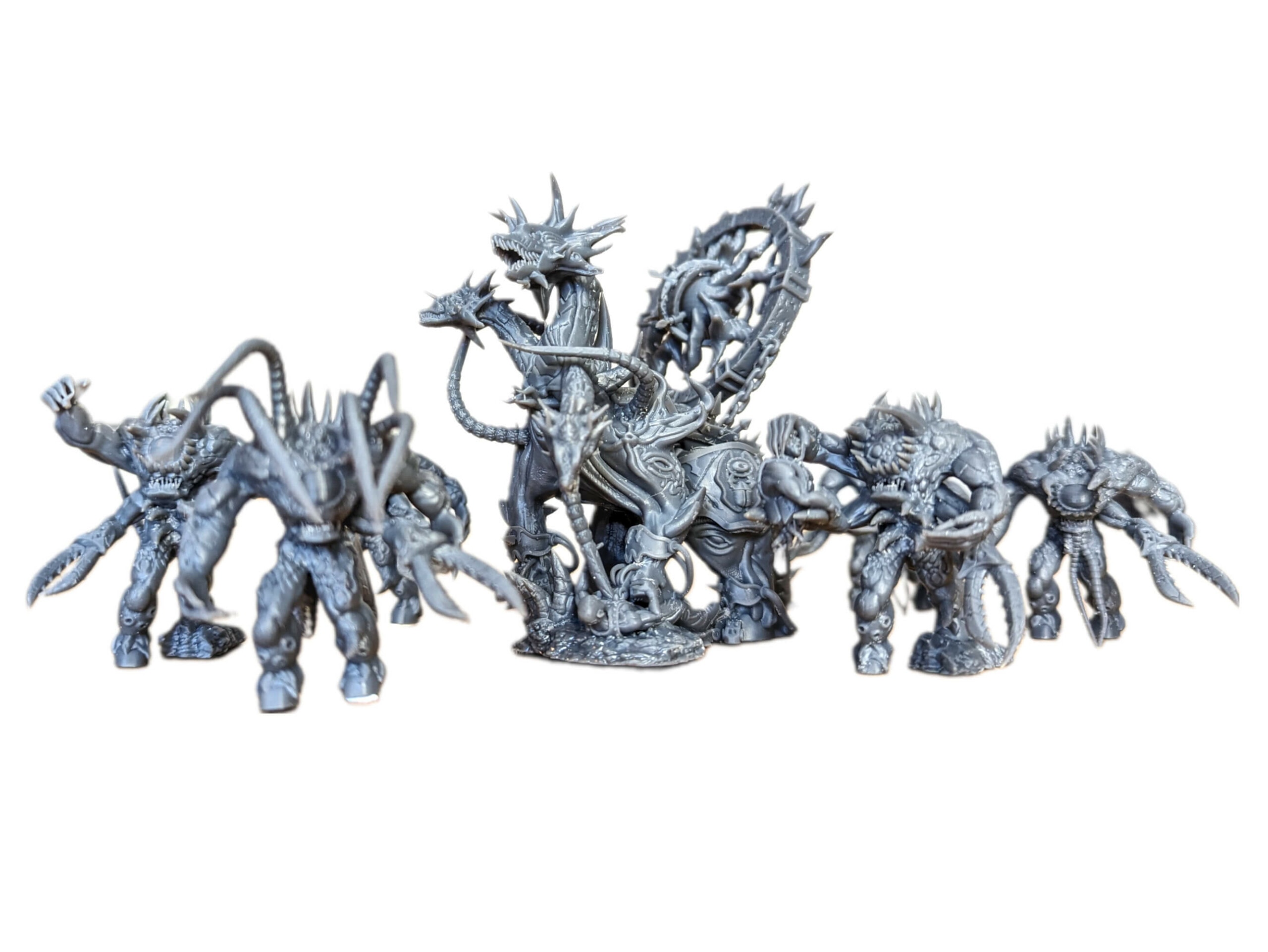 Hydra vortex beast and spawns of chaos collection by Mystic Pigeon ...