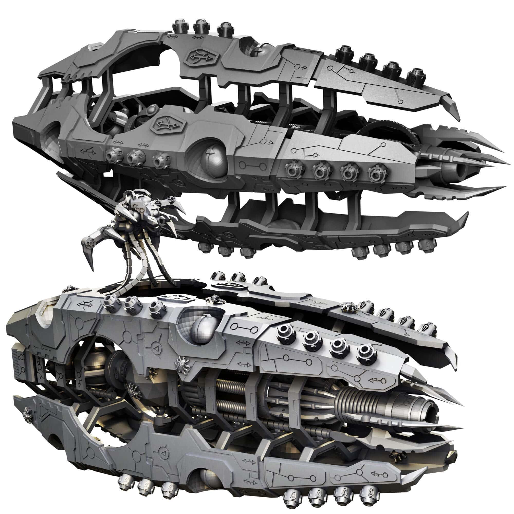 Eternal Dynasty Void Cannon - Wargame Proxy Unit by Mystic Pigeon ...