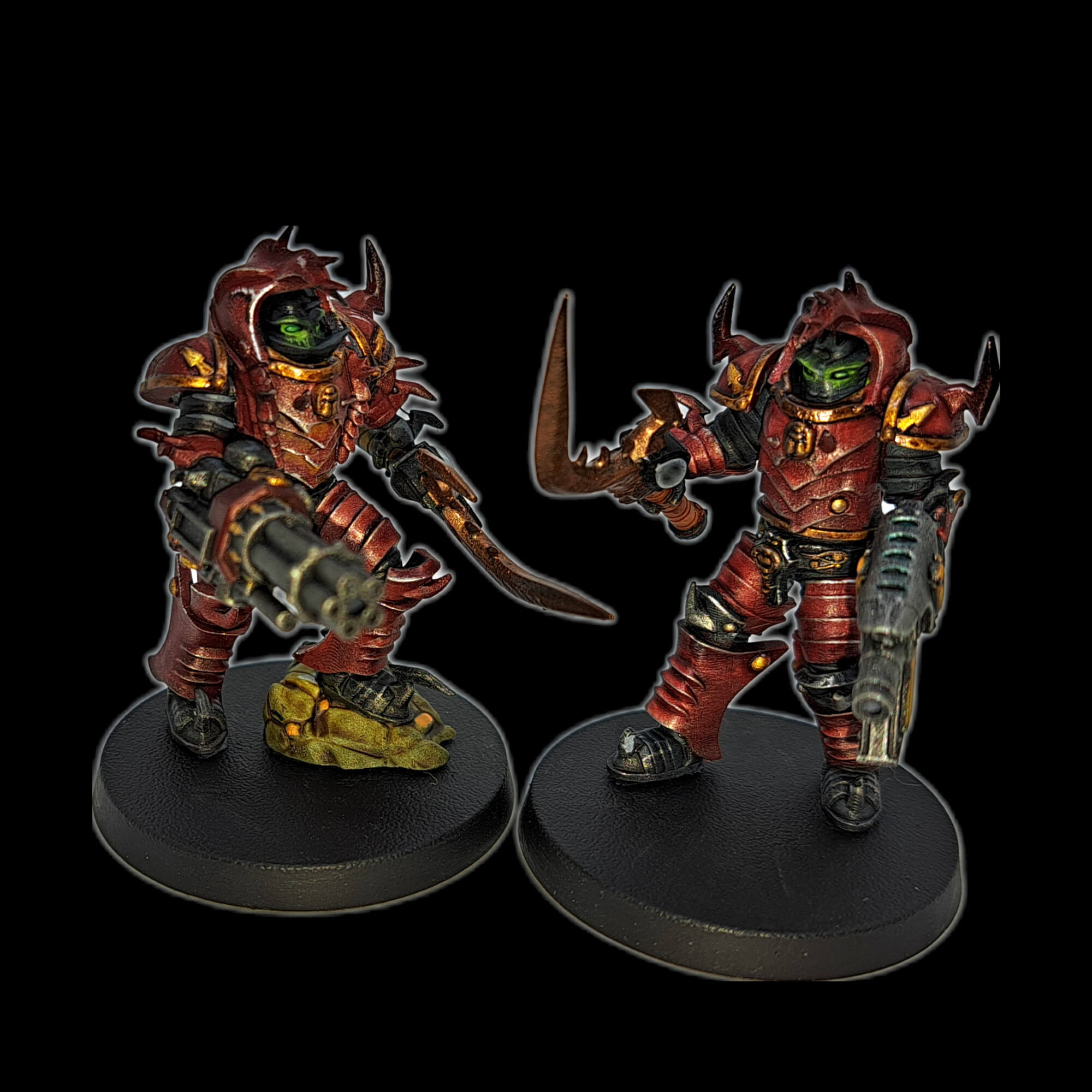 Beetle Occult Terminators With Varied Weapon Options And Poses by ...