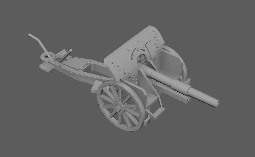 10.5 cm leFH 16, 15mm late crew by ArtKaiser Ukraine - Wargaming3D
