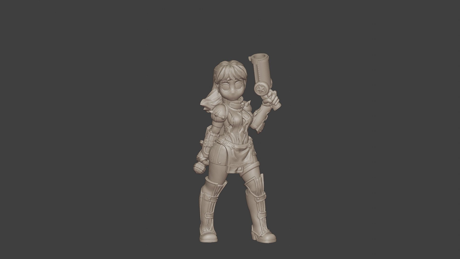 Tree of Savior - Scout Female (32mm, Fansculpt) by Imagine Minis ...