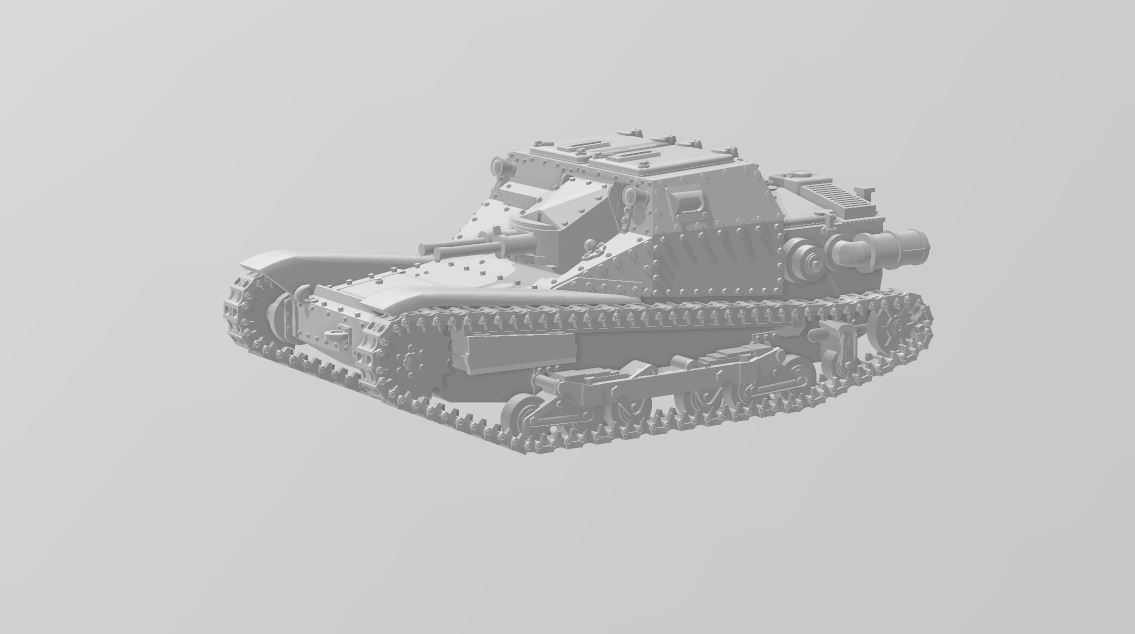 Italian L335 by CJN Miniatures - Wargaming3D