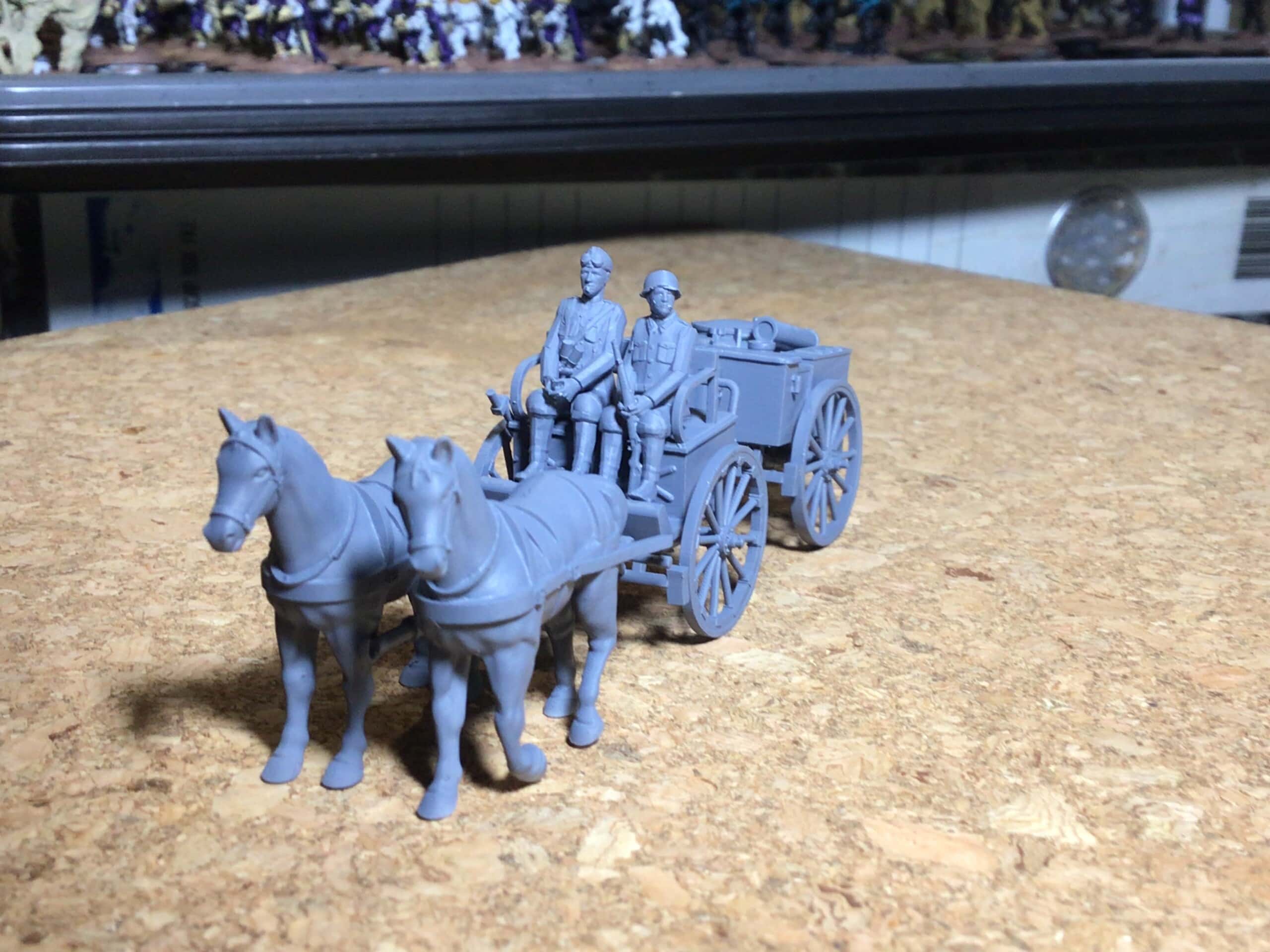 German Wagon Drivers by Gunners tank and tractor factory - Wargaming3D