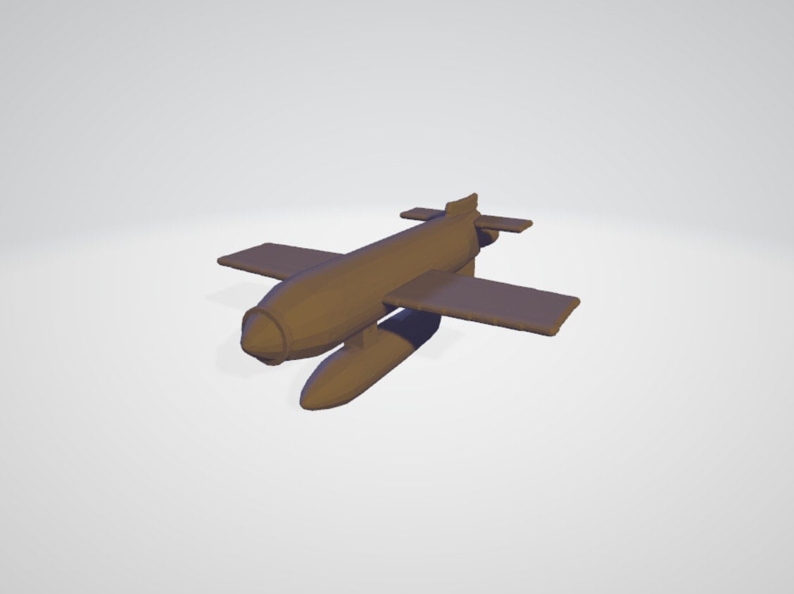 Hs-293 Guided Bomb by Military Models - Wargaming3D