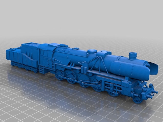 DRB Class 52 'Kriegslok' Steam Engine by Foundry Fifteen - MiniHoarder