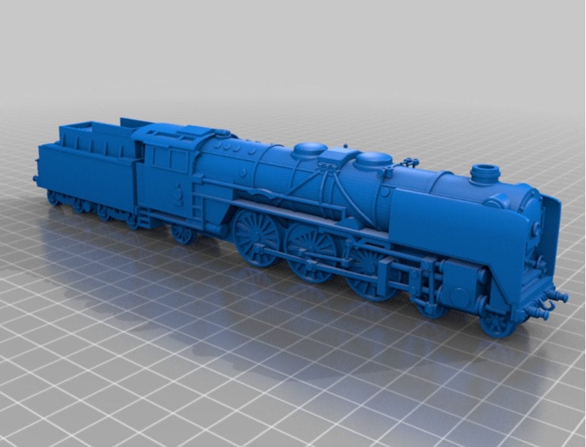DRG Class 01/03 Steam Engine by Foundry Fifteen - Wargaming3D
