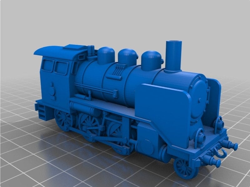 DRG Class 24 Steam Engine by Foundry Fifteen - Wargaming3D