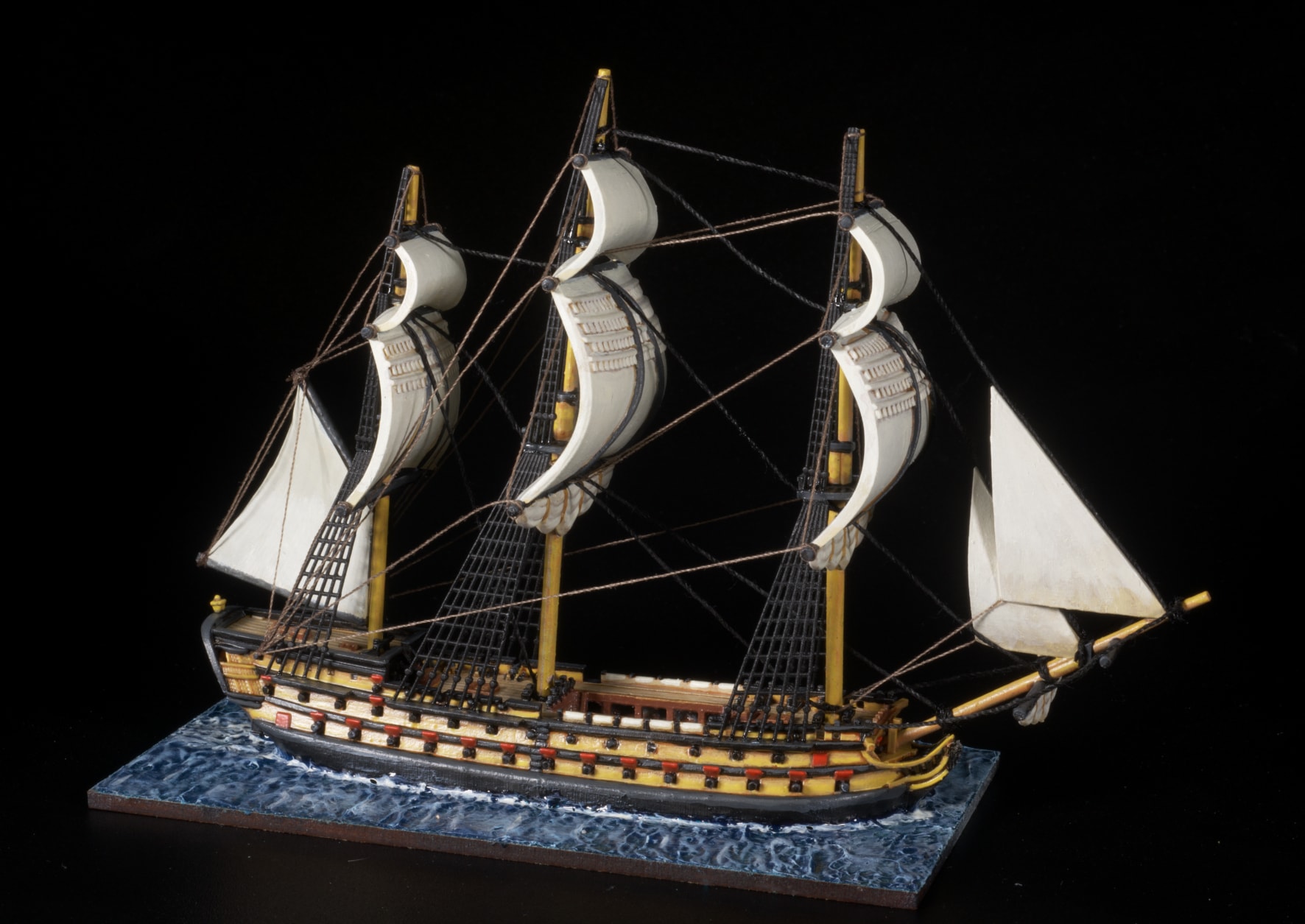 French Téméraire-class 3rd rate (3-PACK), (74 guns), 1782-1862 ...
