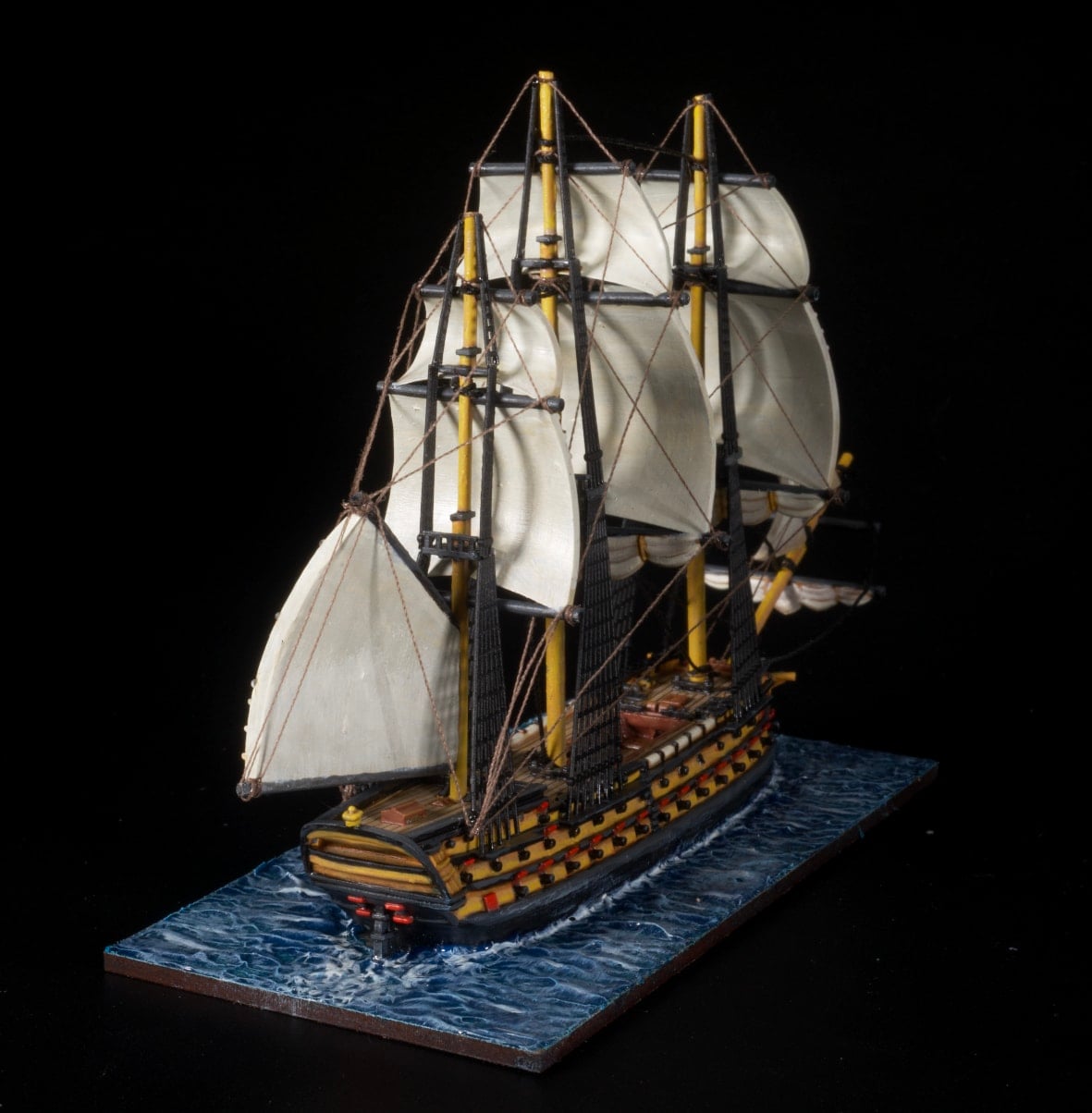 French Téméraire-class 3rd rate (3-PACK), (74 guns), 1782-1862 ...