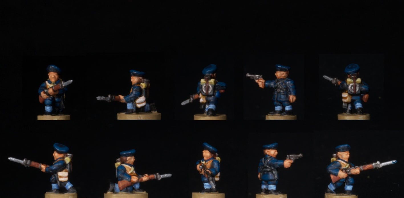 6-15mm French Great War Chasseurs (1914-18) by Henry Turner - Wargaming3D