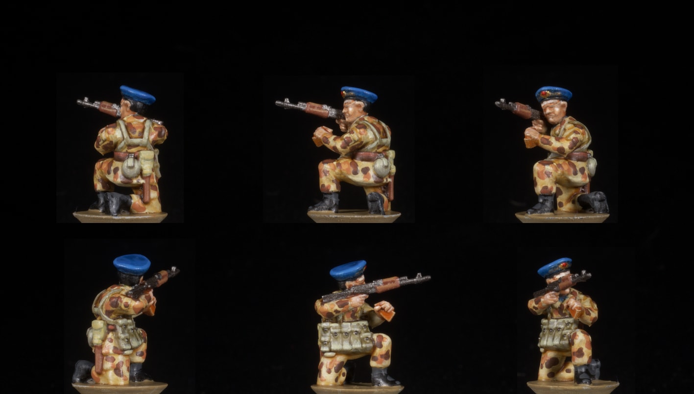 10/15mm Soviet VDV Infantry (1980s) with AKS-74s, RPG-7Ds, RPKs, AT-4 ...
