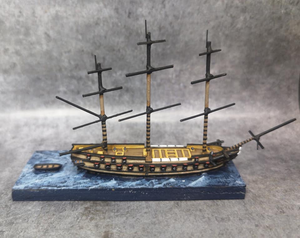 NE: Dutch Corvette (36 guns), 1790 by Henry Turner - Wargaming3D