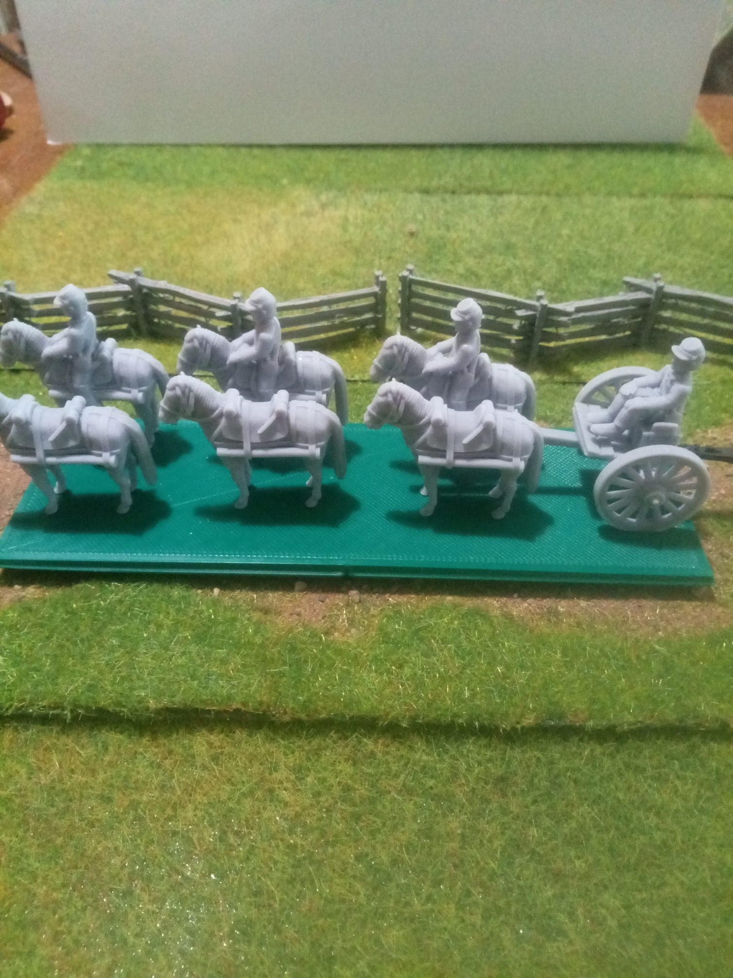 10 & 15mm Civil War Artillery Train (Limber + Caisson) by Henry Turner ...