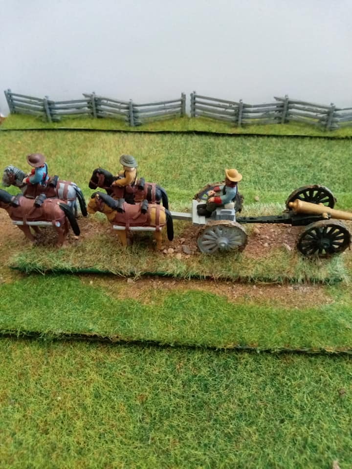 10 & 15mm Civil War Artillery Train (Limber + Caisson) by Henry Turner ...