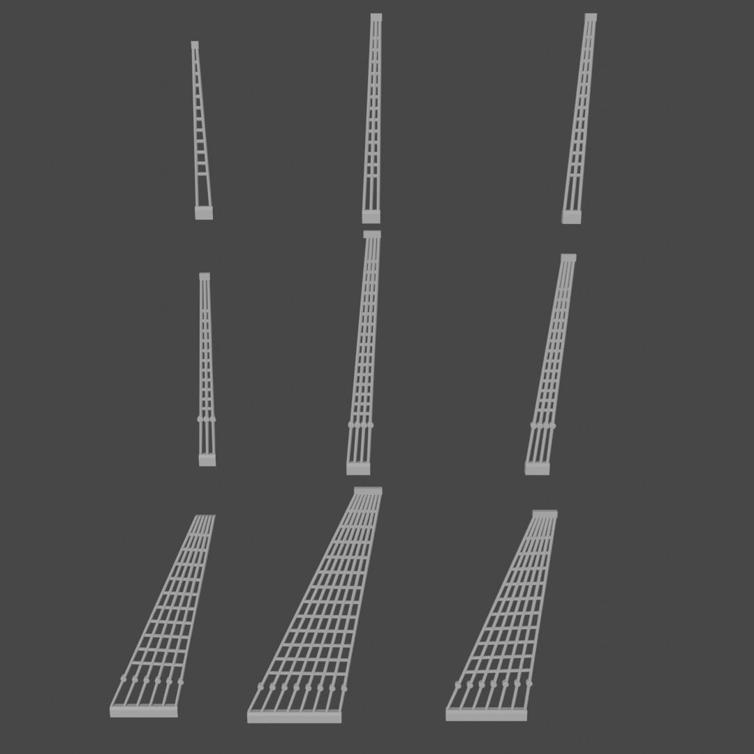 3D-printable Ratlines for Tall Ships by Henry Turner - Wargaming3D