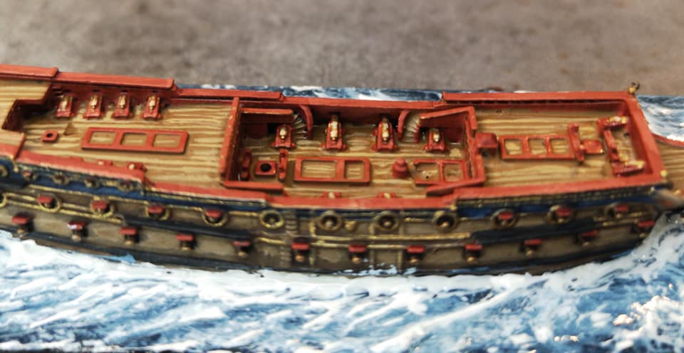 EN: HMS Resolution, (70 guns), 1667-1703 by Henry Turner - Wargaming3D