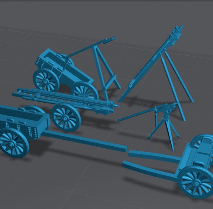 6-15mm Napoleonic British Congreve Rocket Launchers by Henry Turner ...