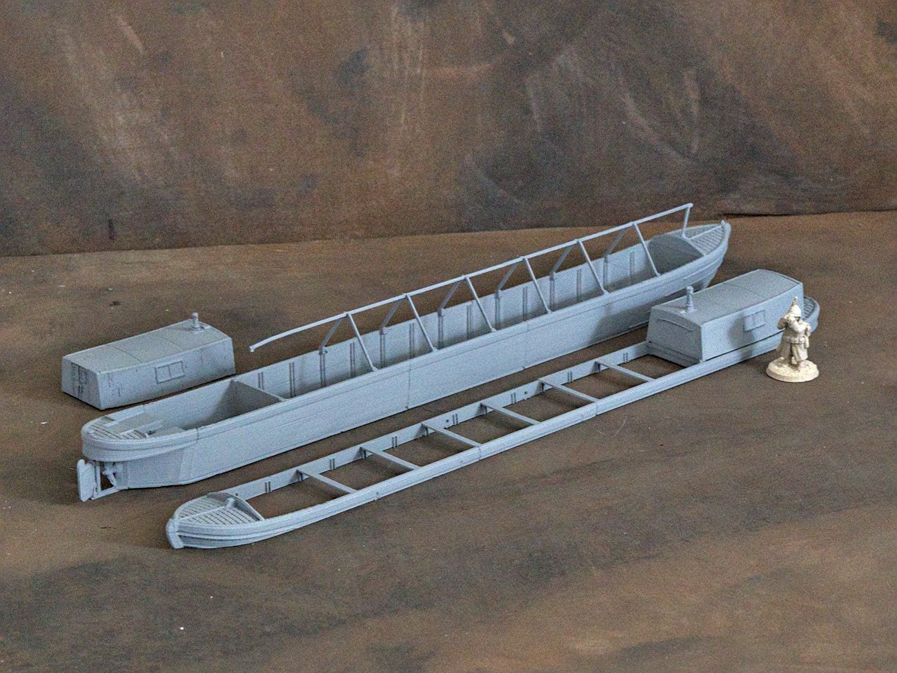 Cargo Narrowboat easy print by Windham Graves Models - Wargaming3D