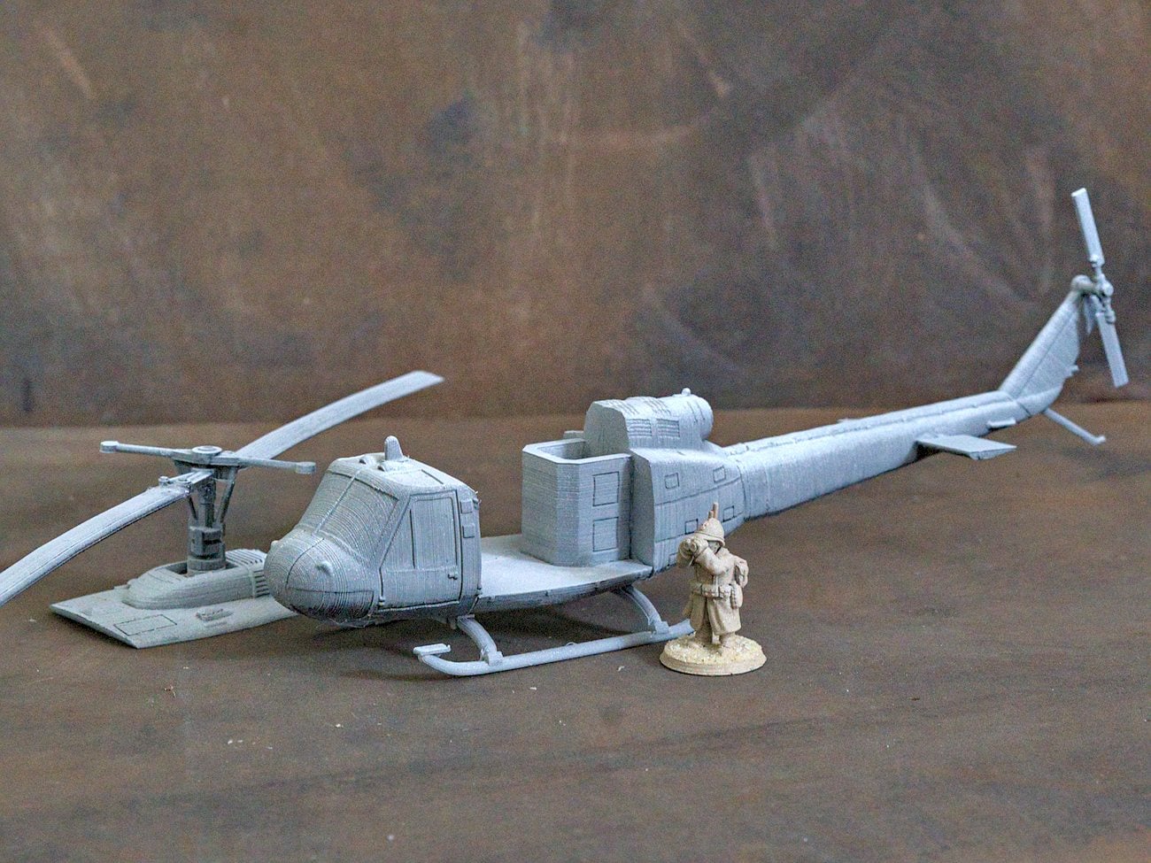 Huey UH-H1 easy print by Windham Graves Models - Wargaming3D