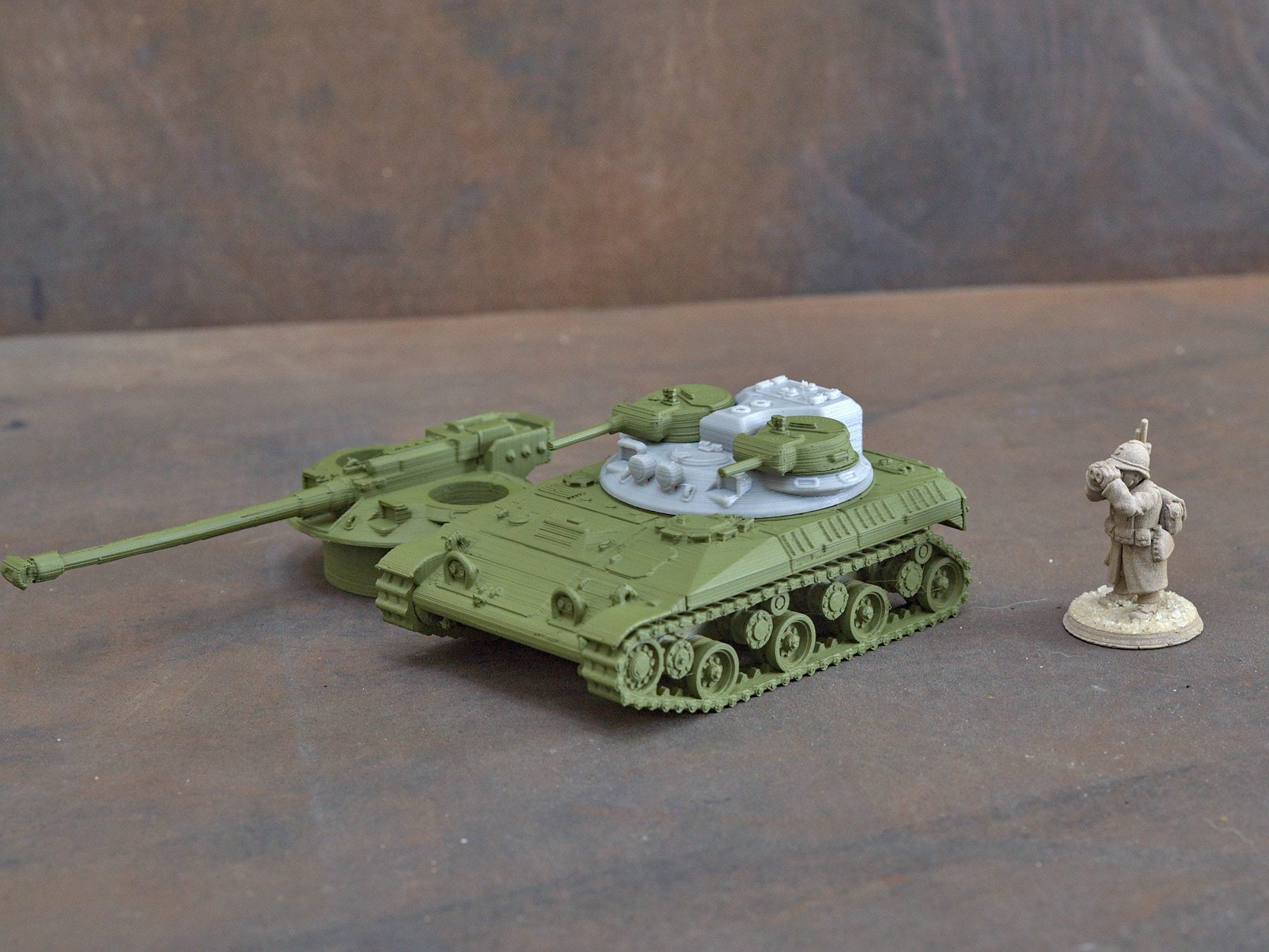 T92 prototype easy print by Windham Graves Models - Wargaming3D