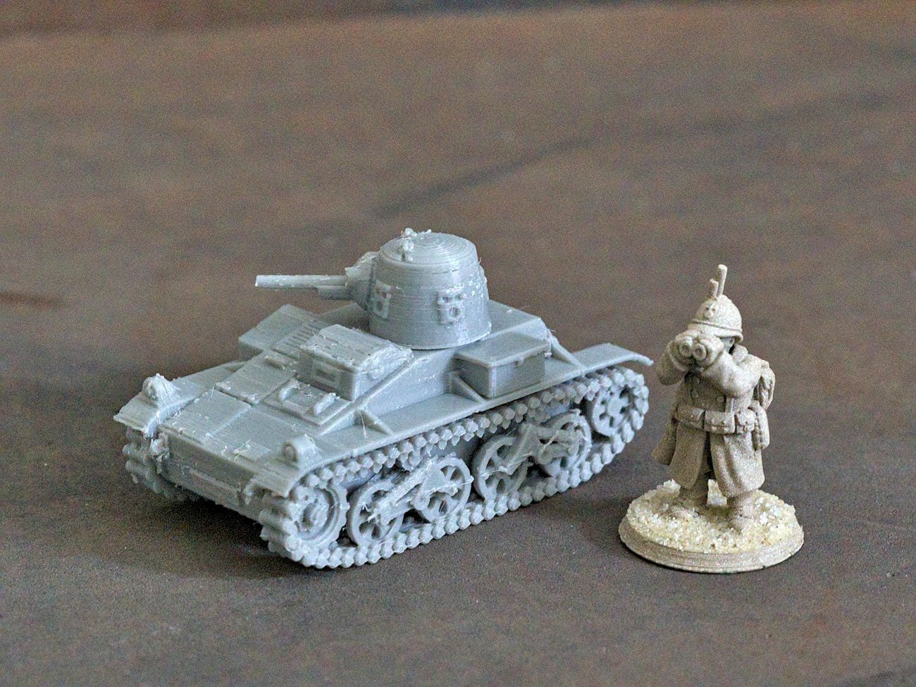 Belgian T15 Tankette easy print by Windham Graves Models - Wargaming3D