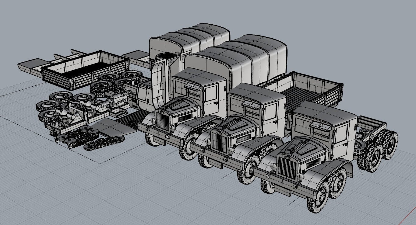 Yag 12 easy print by Windham Graves Models - Wargaming3D