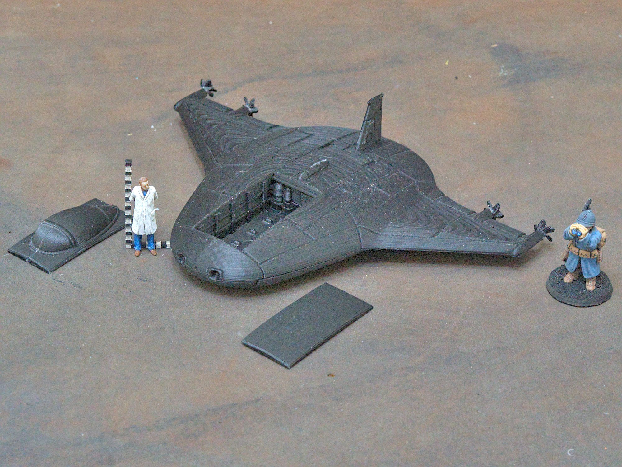 Manta Ray easy print by Windham Graves Models - MiniHoarder